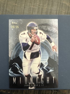 2023 Topps Composite - Midnight John Elway #316 Winter Solstice 20/35 ...