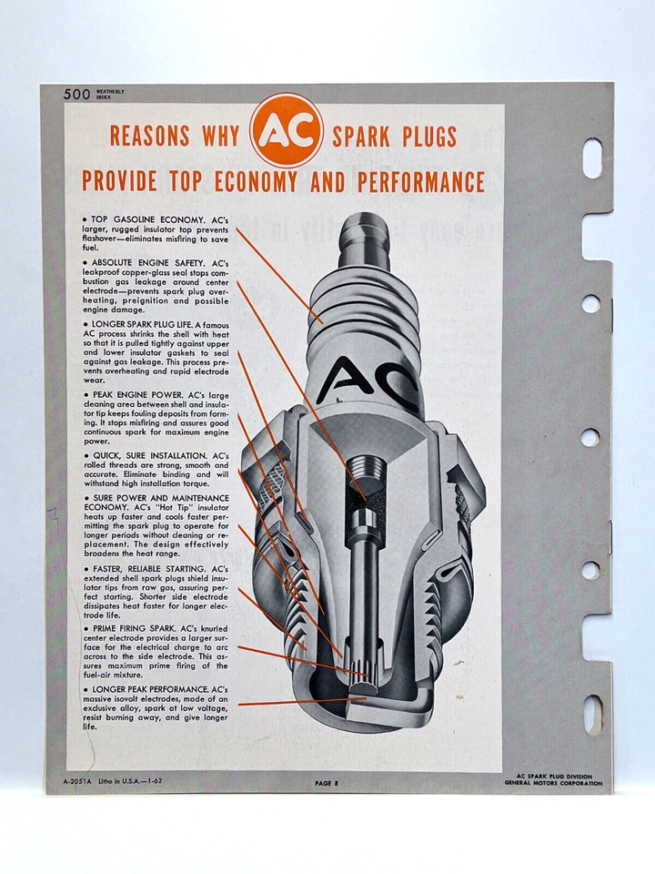 Vintage AC Farm Equipment Spark Plugs Tractor Heavy Equipment Sales ...