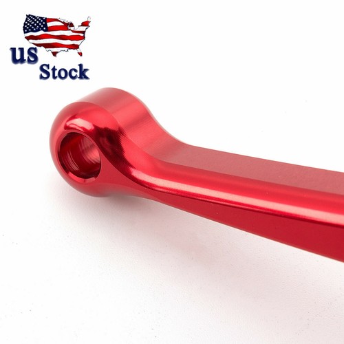 Motorcycle Red Handlebar Master Cylinder Hydraulic Brake Clutch Hand ...