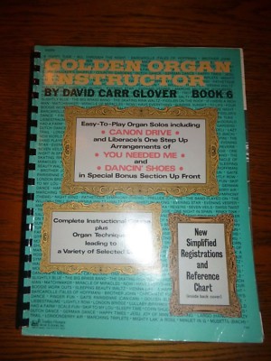 All Organ Song Book: Golden Organ Instructor by David Carr Glover Book ...