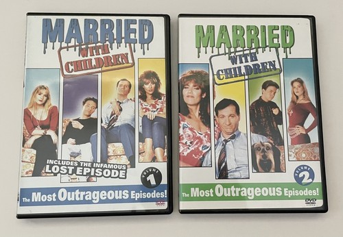 Lot 2 Married With Children DVD Volume 1 & 2 Christina Applegate Comedy ...