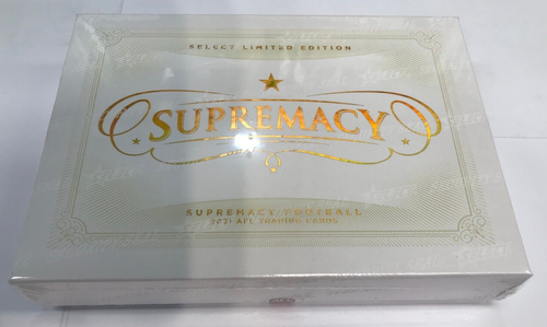 2021 SELECT AFL SUPREMACY TRADING CARD FACTORY SEALED BOX | eBay Australia