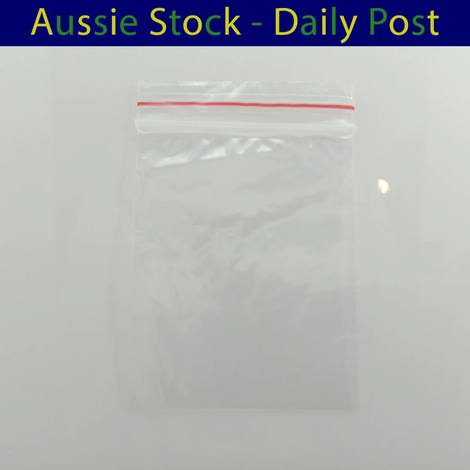 100pcs 6x8cm Small Satchels Plastic Zip Bags Thin | eBay
