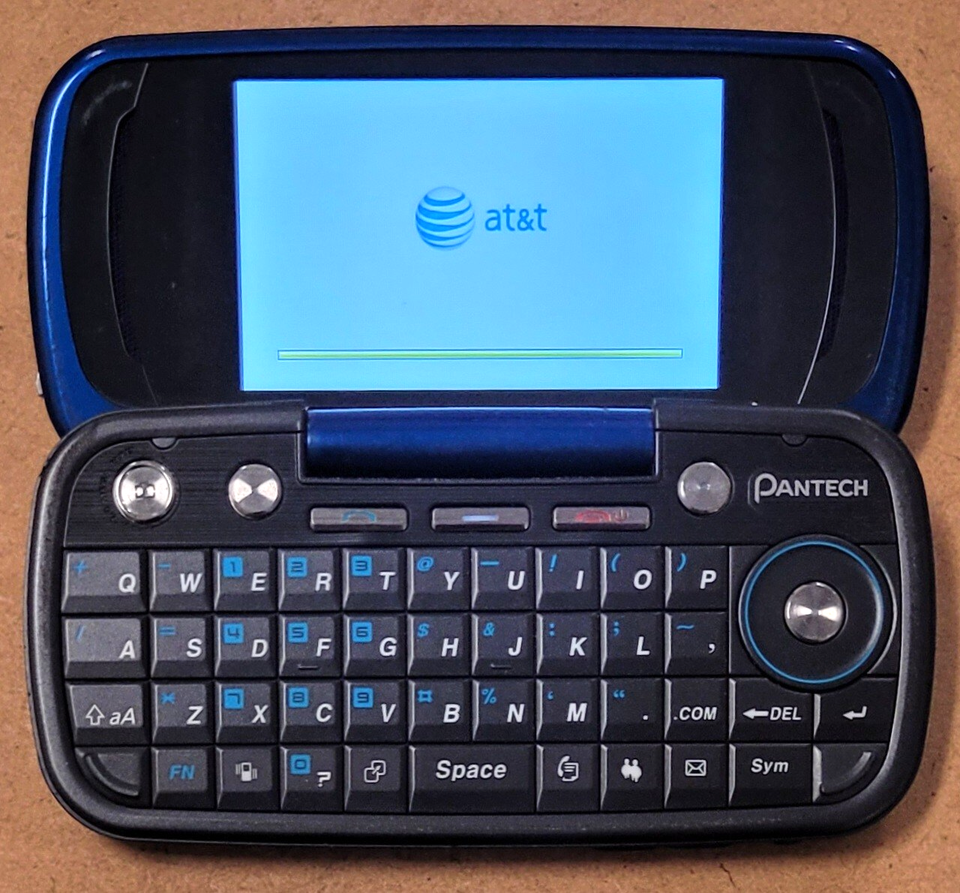 Pantech Impact P7000 - Blue and Silver ( AT&T ) Very Rare Smartphone ...