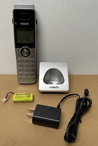 Vtech IS8151 Cordless Phone Replacement Handset Charge Base Belt Clip ...