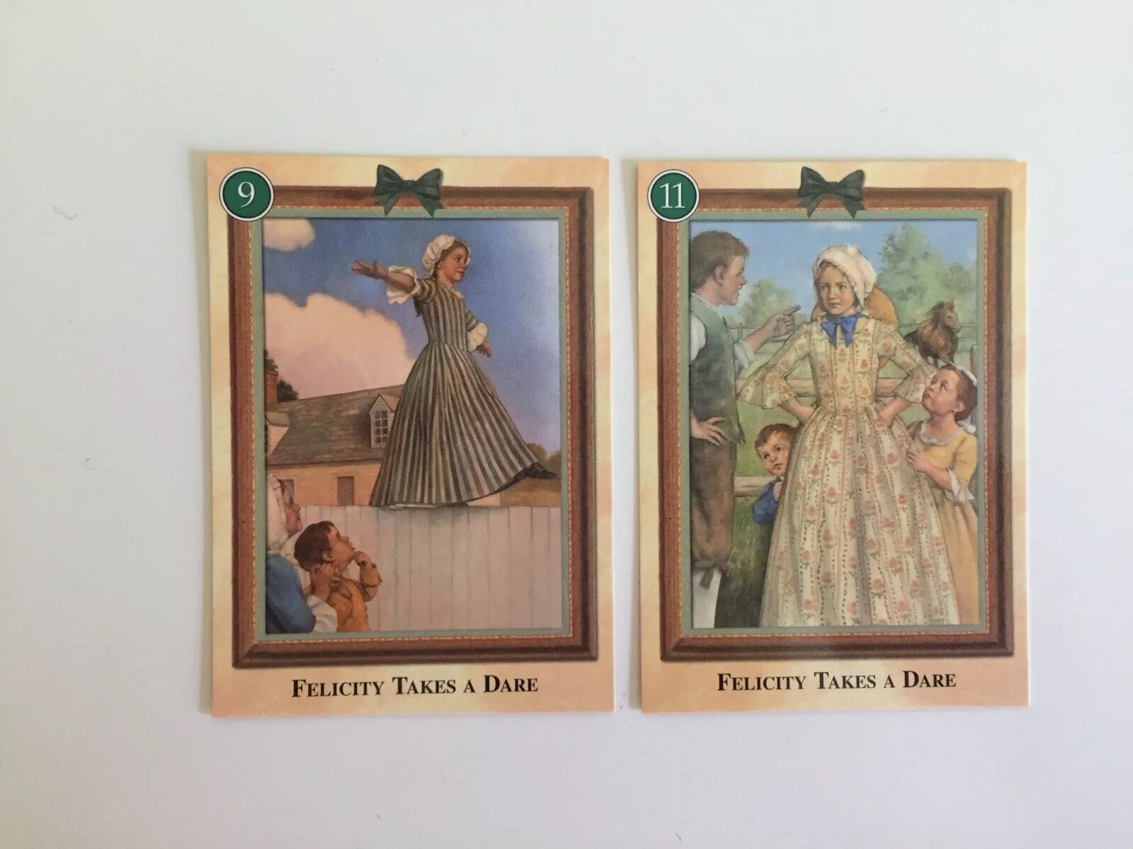 American Girl 2007 Felicity Trading Cards Lot of 2: 9 & 11 Felicity ...