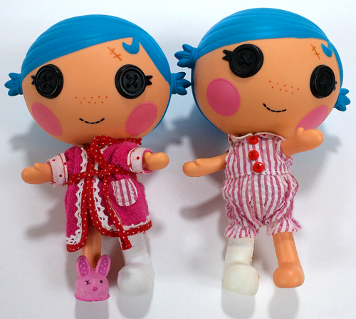 2 x Lalaloopsy Littles "STUMBLES BUMPS 'N' BRUISES" Sew Cute Patient 7 ...
