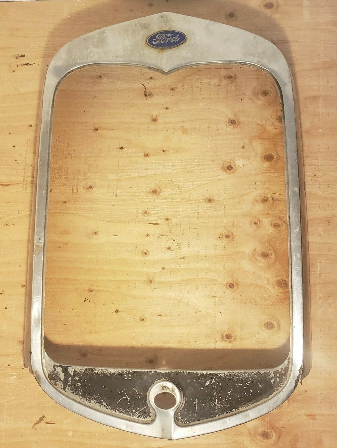 1930s Ford Model A Radiator Shell Grille | Genuine OEM | Silver | Front ...