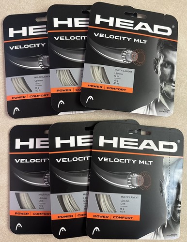Head Velocity MLT 16/1.30 String Natural- 6 pk | eBay