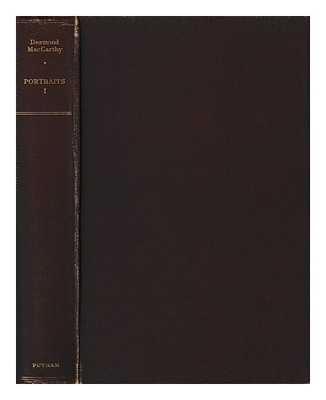 MACCARTHY, DESMOND (1877-1952) Ritratti 1 / Desmond MacCarthy 1931 ...