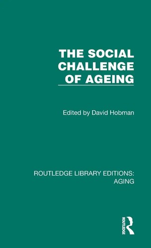 The Social Challenge of Ageing | David Hobman | Buch | Englisch | 2024 ...
