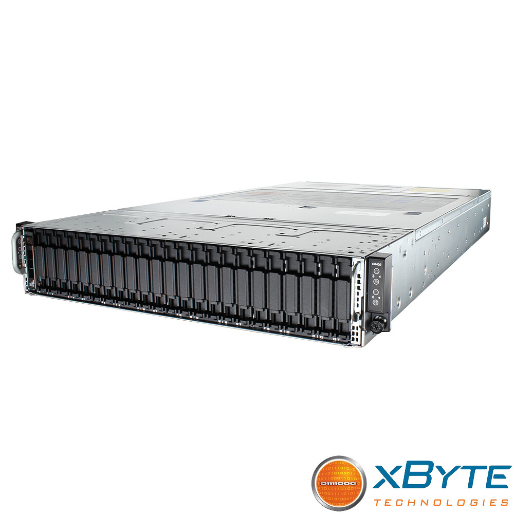 Dell PowerEdge C6400 Server w/ 1x C6525 1x EPYC 7402P 2.8GHz 24C 16GB ...