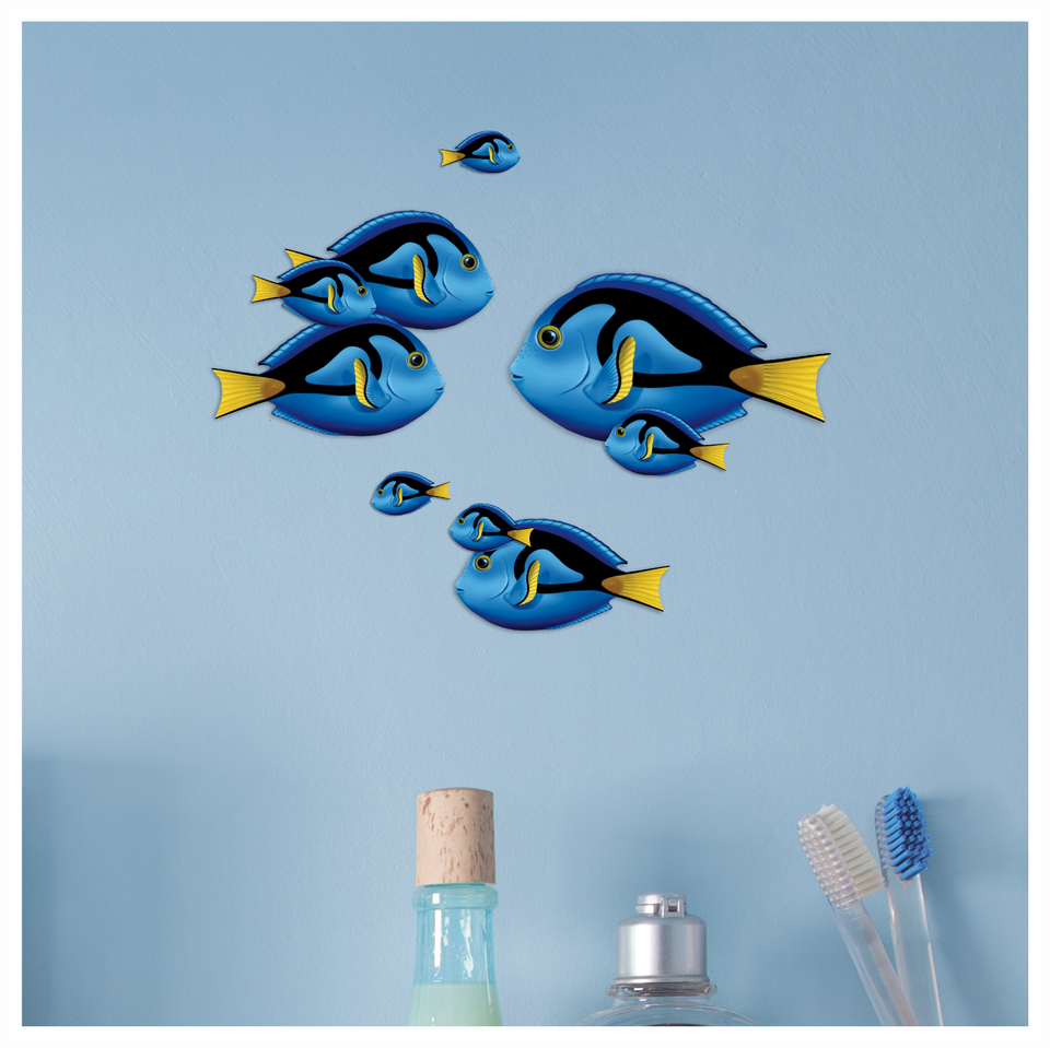 Tropical Fish Vinyl Art Decal Sticker [Multiuse] Tile Laptop Wall ...