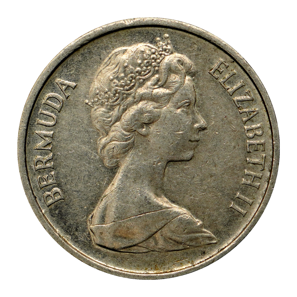 1978 Bermuda 10 Cents Coin, km17, Mintage 500,000 - Rare Coin 🇧🇲 | eBay