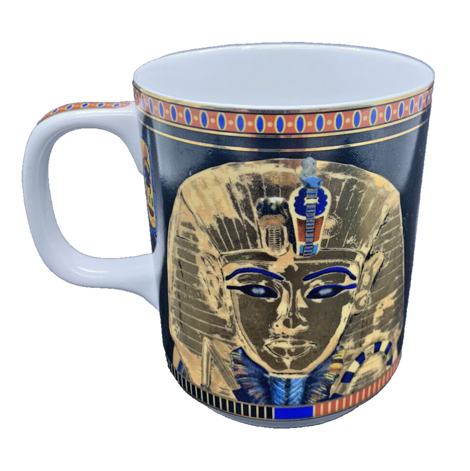 Vintage F M Fathi Mahmoud Egyptian Pharaonic Coffee Mug Cup | eBay