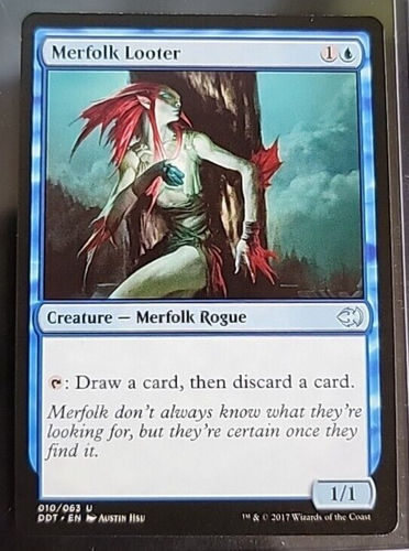 MTG Merfolk Looter Mystery Booster - Duel Decks: Merfolk vs. Goblins ...