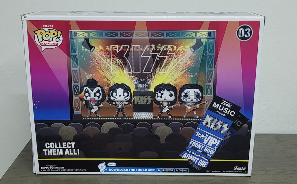 Funko Pop! Kiss Alive II Tour 1978 4 Vinyl Figures 2022 Walmart ...