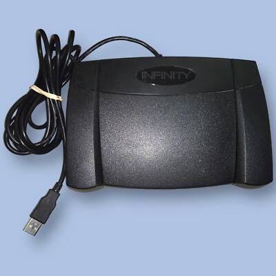 Infinity Foot Control Pedal for Transcription Dictation IN-USB-2 | eBay