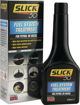 Slick 50 Fuel System Treatment 375 ml Petrol Diesel Injector Cleaner ...