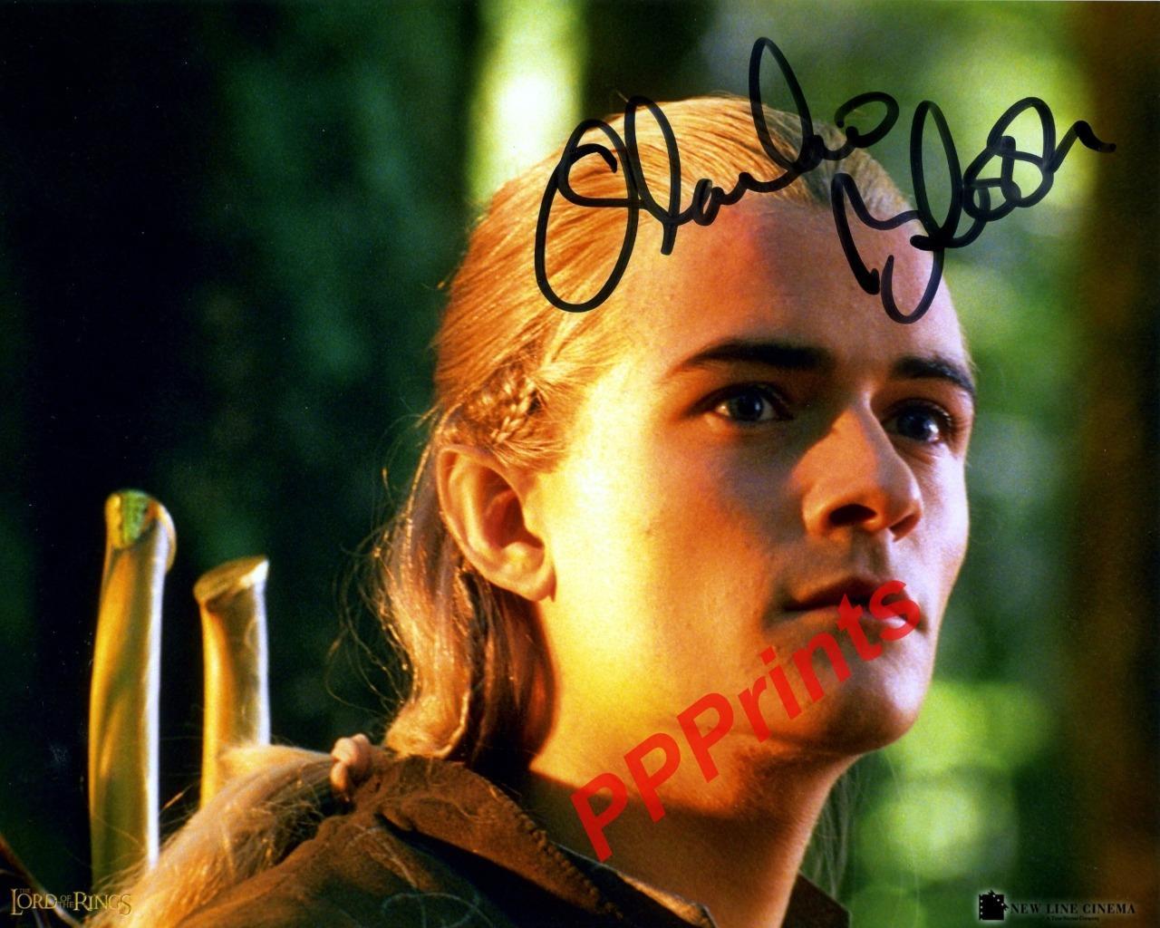 LEGOLAS ORLANDO BLOOM LORD OF THE RINGS SIGNED AUTOGRAPHED 10X8 REPRO ...