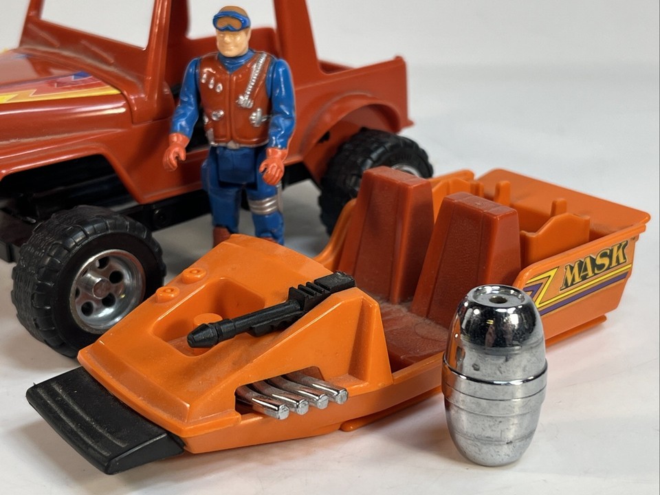 Kenner MASK M.A.S.K. 1985 Gator Orange Jeep Vintage! 99% Complete NICE ...
