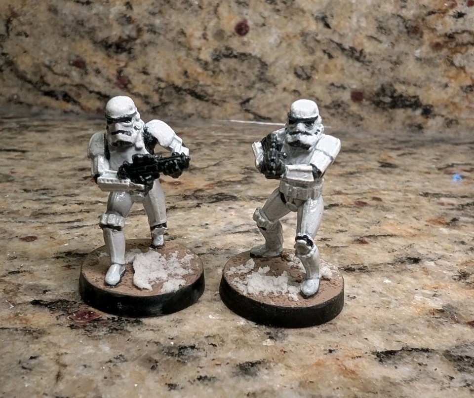 Star Wars Legion Miniatures Stormtroopers - 7 Figures Painted #B | eBay
