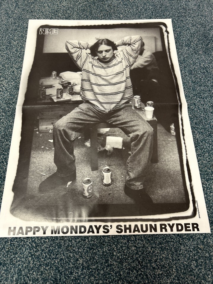 NME MAGAZINE 1990 - SEPT- WITH DOUBLE POSTER : STONE ROSES,HAPPY ...