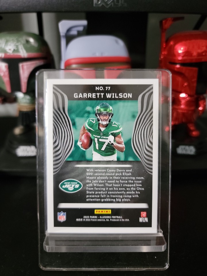 2022 Panini Illusions Garrett Wilson Rookie Card Base Retail Jets Rc | eBay