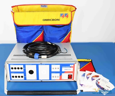 Omicron CMA 156 6 Phase Current Amplifier Relay Test Set Booster | eBay