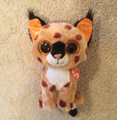 Ty Buckwheat Lynx Beanie Boo Buddy 9" NEW | eBay