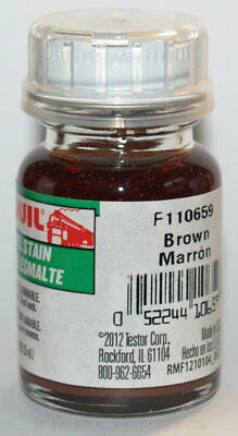 Testers/Floquil "Brown" Enamel Stain - NOS | eBay