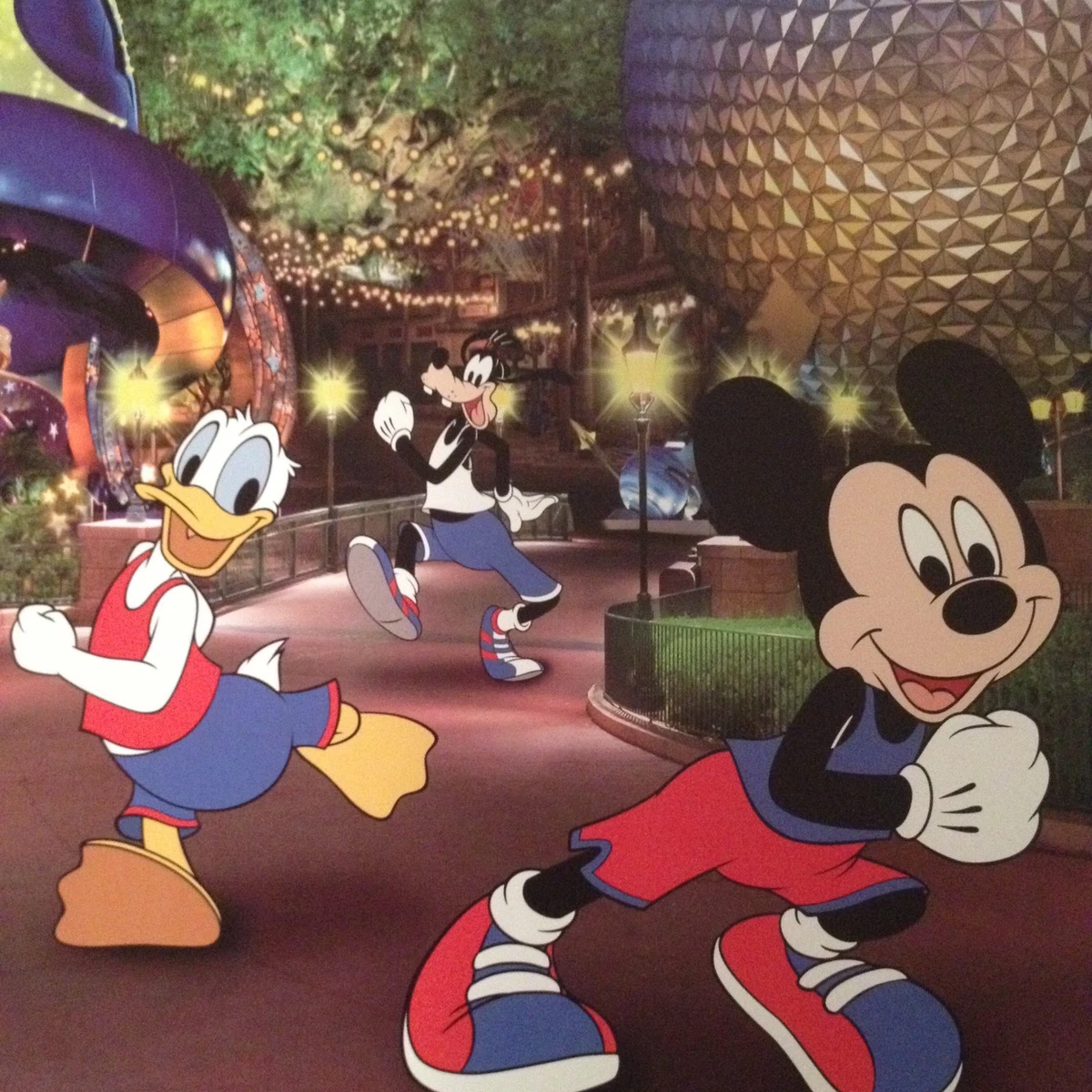 Mickey Mouse Running Marathon