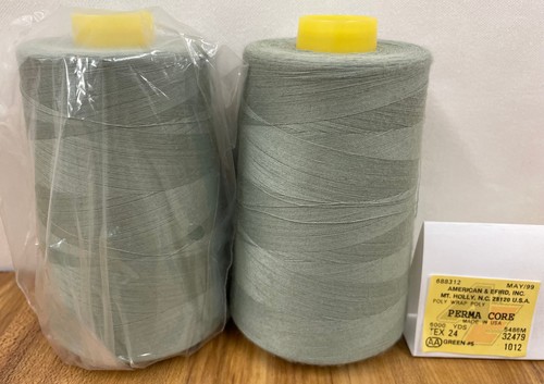 A&E Perma Core Tex 24 Green #5 #32479, 3 cones, 3800-6000 yds each | eBay