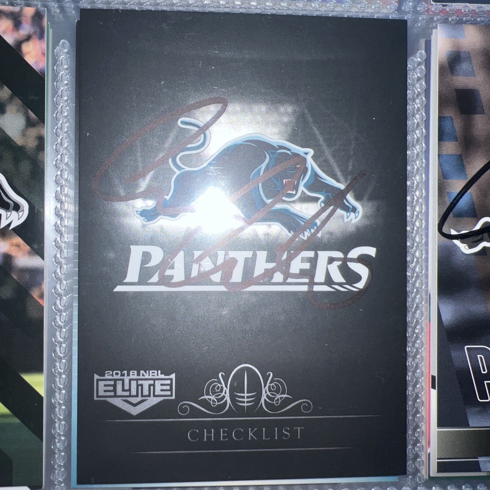 Cameron Ciraldo Signed 2018 Elite NRL Logo card Penrith Panthers | eBay