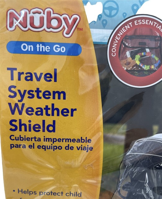 Rain Cover Stroller Pram Buggies Travel System Weather Shield Clear ...