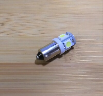 BBT Super Bright 12 volt White LED T11 BA9S H6W 1895 363 64136 Light ...