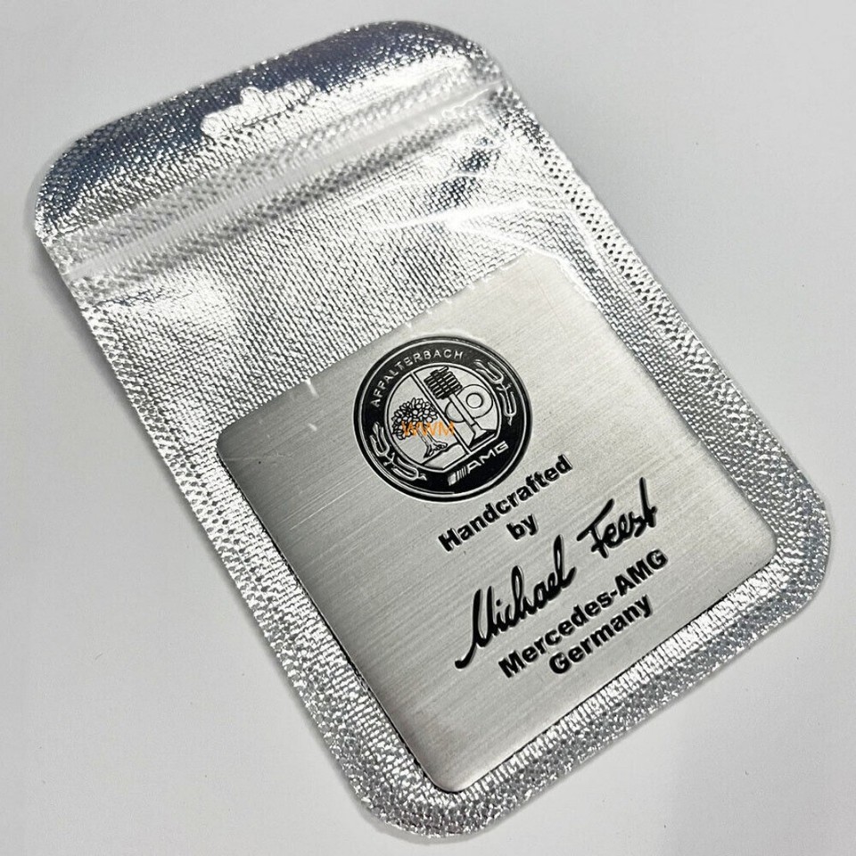For Mercedes AMG Emblems Car Engine Handcrafted 65mm Badges | eBay