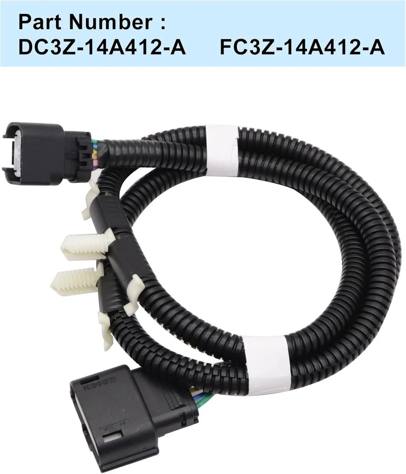 Rear View Backup Camera Wiring Harness Compatible with Ford F-250 F-350 ...