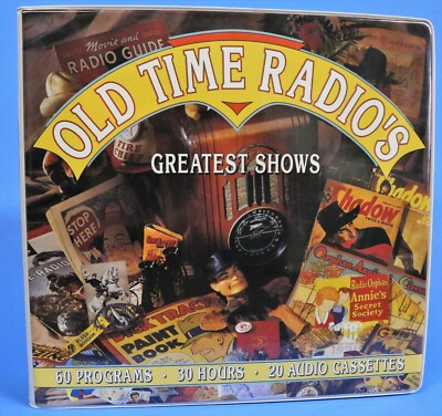 OLD TIME RADIO'S Greatest Shows * 60 Programs * 30 Hours * 20 Audio ...