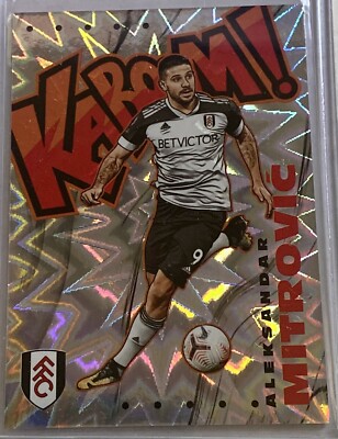 2020-21 Panini Prizm Premier League Kaboom #14 ALEKSANDAR MITROVIC ...