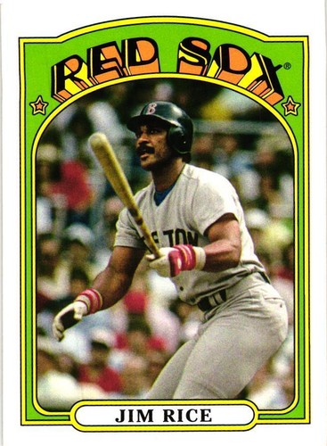2013 Topps #TM-46 Jim Rice 1972 Topps Minis | eBay