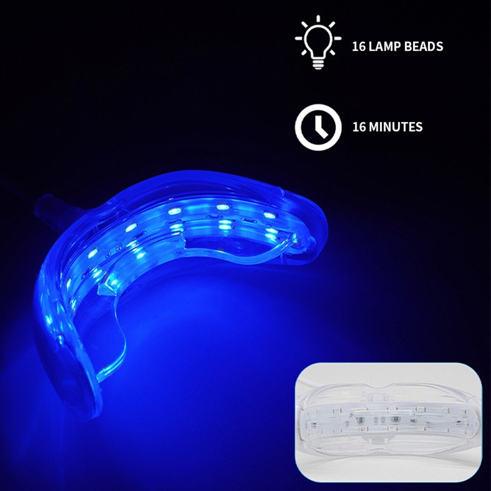 NEW Cold Blue light LED Teeth Whitening Device(iPhone, Android, USB ...