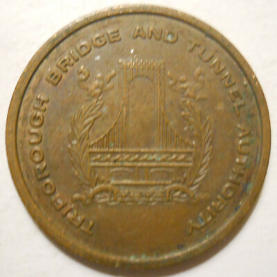 Triborough Bridge & Tunnel Authority (New York) transit token - NY630BC ...
