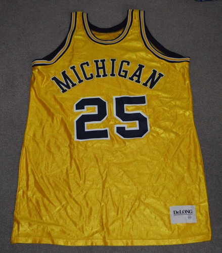 Vtg Juwan Howard Michigan Wolverines DeLong Basketball Jersey Sz 46 | eBay