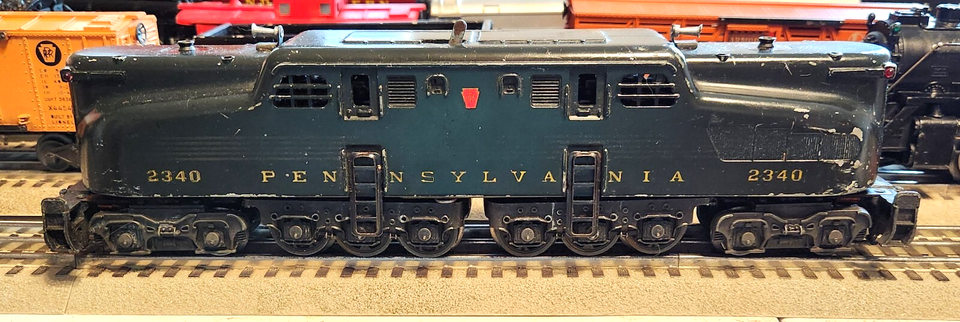 RARE LIONEL 2340 GREEN PRR GG-1 Locomotive IN FAIR CONDITION. | eBay