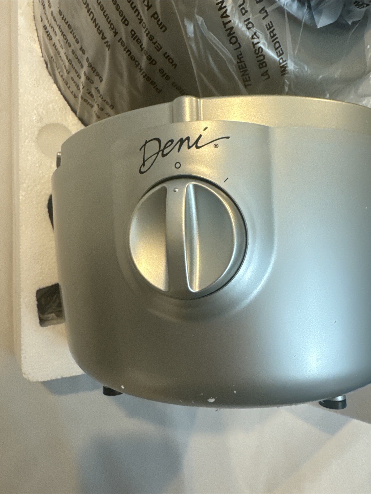 Deni 5210 Automatic Ice Cream Maker Machine Candy Crusher 1 1/2 Quarts ...