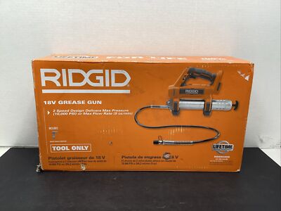 RIDGID R860445B 18V Cordless Grease Gun - TOOL ONLY 648846076225 | eBay
