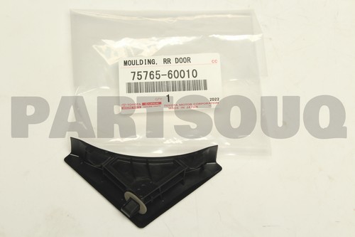 7576560010 Genuine Toyota GARNISH, REAR DOOR FRAME, NO.2 RH 75765-60010 ...