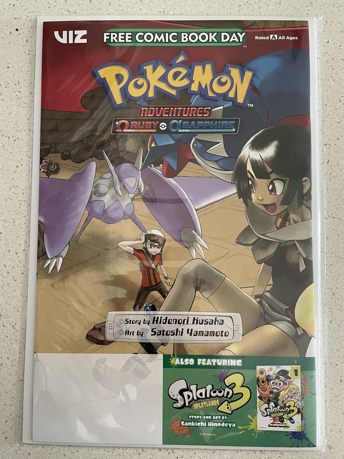 Pokémon Adventures 2024 VIZ Media - FCBD - Free Comic Book Day ...