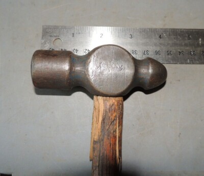 Vintage 16 oz. Herbrand (SCRIPT) BP-16 Ball Peen Pein Hammer 4" head ...